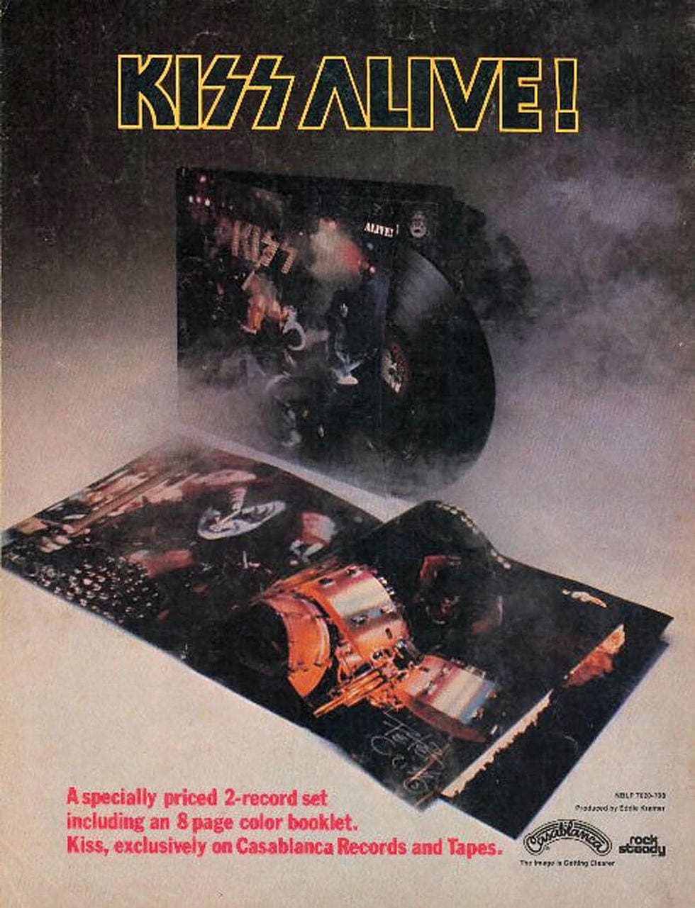 10. September, 1975: Kiss' first live album "Kiss: Alive!" is released ...