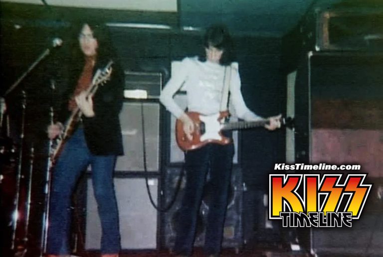 20. January 1973: Ace Frehley draws the Kiss logo – Kiss Timeline