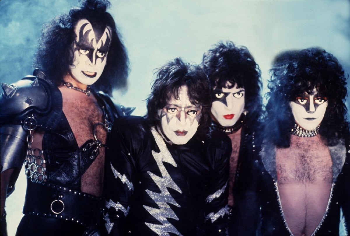 28. October 1982: Kiss holds the "Creatures Of The Night" press ...