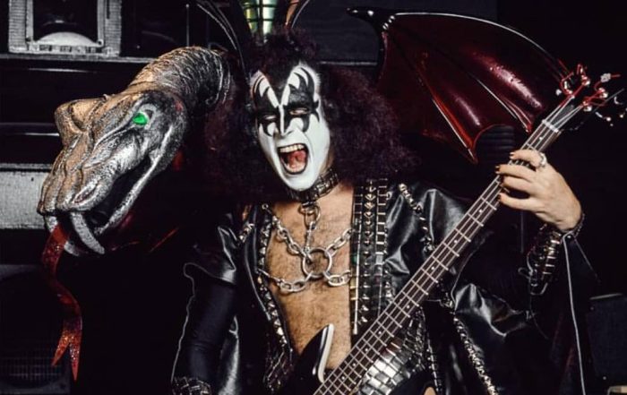 31. December 1973: Gene Simmons catching his hair on fire for the first ...