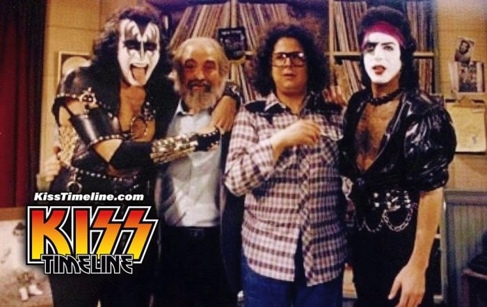 28. January 1982: Kiss performs as a three-piece for the Sanremo ...