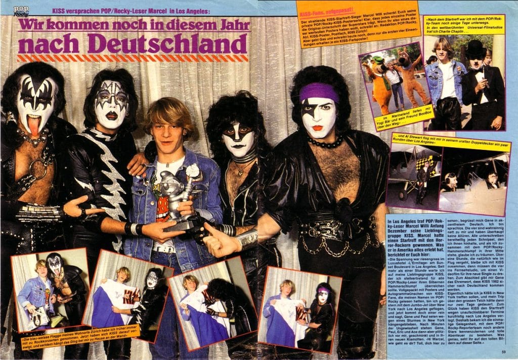 Kiss awarded the POP/Rocky Hammerwahl '81 price – Kiss Timeline