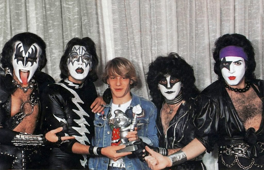 Kiss awarded the POP/Rocky Hammerwahl '81 price – Kiss Timeline